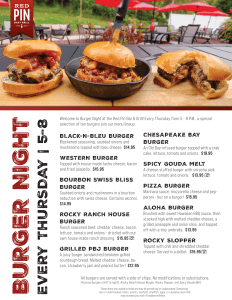 Menu – Red Pin Bar & Grill